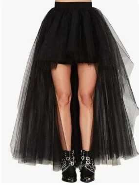Skirts | Long Tutu Tulle Bustle Skirt | Poshmark